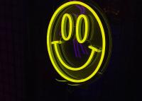 China Smile neon sign Vasten fashion supermaket decorative light high quality for sale