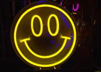 China Smile neon sign Vasten fashion supermaket decorative light high quality for sale