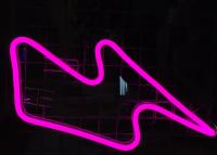 China Lightning Bolt Neon Sign Remote Control Lightning LED Neon Signs Big Size Handmade Visual Artwork Home Wall Decor Light for sale