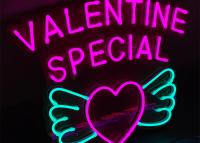 China Valentine special custom neon sign  Super Bright Neon Flexible Lights for lover  Couples for sale
