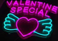 China Valentine special custom neon sign  Super Bright Neon Flexible Lights for lover  Couples for sale