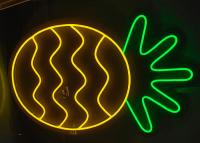 China Ananas Neon Sign handemade fruits neon sign shenzhen handmade sign for sale