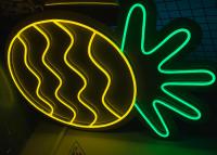 China Ananas Neon Sign handemade fruits neon sign shenzhen handmade sign for sale