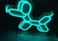 China Custom dog acid blue  neon sign  handiwork  5*12mm 3A power supply for sale