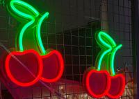 China Cherry  Led Neon Signs LED Illuminated Sign signage US/ UK/ AU/ EU Plug for sale
