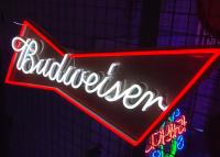 China Handmade Budweiser  neon light signs for business home bars and game rooms for sale