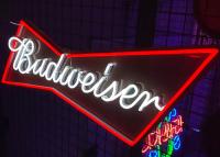 China Handmade Budweiser  neon light signs for business home bars and game rooms for sale