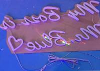 China Vasten custom neon sign 12v For Bedroom / Garden Decoration lighting  Billboard for sale