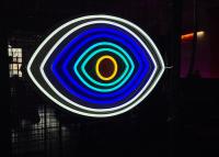 China Eye of god  Excellent Custom Neon Signs High Visibility Easy Install for sale
