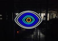 China Eye of god  Excellent Custom Neon Signs High Visibility Easy Install for sale