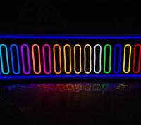 China Vasten 14 Color silica gel single color led neon flex strip for sale