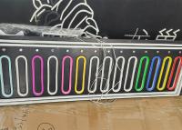 China Vasten 14 Color silica gel single color led neon flex strip for sale