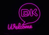 China High Performance Welcome Custom Led Neon Signs Pink color 12v for sale