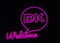 China High Performance Welcome Custom Led Neon Signs Pink color 12v for sale