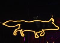 China Vasten wolf neon sign 14 Colors AU/ EU Plug 12VDC  Acrylic Billboard lighting for sale