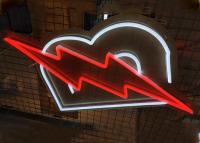 China Acrylic 12VDC 200cm Led Lightning Neon Signs RoHS For Bar for sale