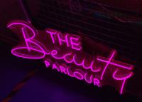 China EU Plug 12v 10cm Billboard Led Neon Sign 14 colors for sale