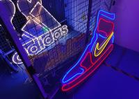 China 12VDC Acrylic Silicone Led Neon Shoes Billboard 200cm for sale