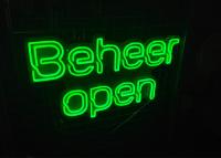 China 14 Color Silica Gel Lighting Letter Billboard Vasten Open for sale