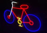 China Vasten Custom Made Led Light Signs bicycle neon sign billboard for sale
