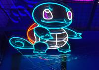 China 14 Color Vasten Tortoise Custom Neon Signs AC240V for sale