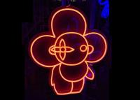 China Flower Pattern 12VDC 10cm Acrylic Led Flexible Neon ROHS for sale