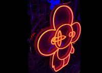 China Flower Pattern 12VDC 10cm Acrylic Led Flexible Neon ROHS for sale
