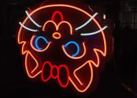 China Vasten Cat Custom Led Neon Signs 200cm For Amusement Park for sale