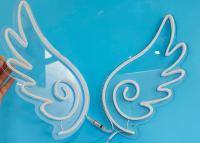 China Silica Gel  Vasten Wing Neon Led Signs 12VDC For Amusement Park for sale