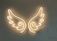 China Silica Gel  Vasten Wing Neon Led Signs 12VDC For Amusement Park for sale