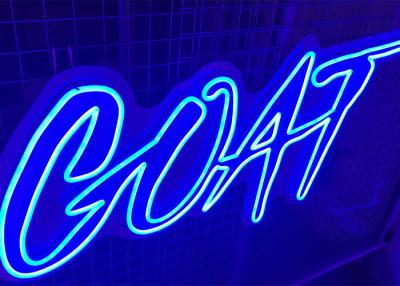 China 50000hrs Goat Silica Gel Led Neon Sign 200cm EU Plug Acrylic for sale