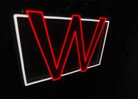 China Vasten custom Logo neon signs company brand letter neon lights for room office coffee bar sign for sale