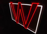 China Vasten custom Logo neon signs company brand letter neon lights for room office coffee bar sign for sale