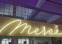China English Word Letter Custom Neon Signs Square backboard 50000hrs for sale