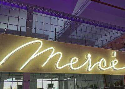 China English Word Letter Custom Neon Signs Square backboard 50000hrs for sale