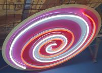 China 200cm Candy Silica Gel Neon Sign AU Plug 12VDC Custom Neon Led Signs for sale