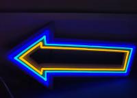 China 14 Colors Arrow Mark Artcraft Neon Sign 8*16mm AU Plug 12VDC for sale