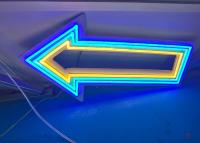 China 14 Colors Arrow Mark Artcraft Neon Sign 8*16mm AU Plug 12VDC for sale