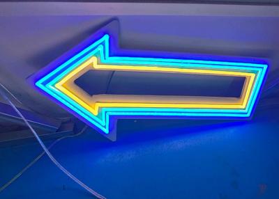 China 14 Colors Arrow Mark Artcraft Neon Sign 8*16mm AU Plug 12VDC for sale