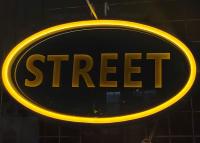 China Street Artcraft Silica Gel Neon Mark Lighting Warning Board for sale