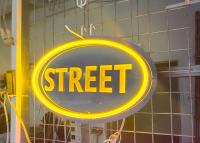 China Street Artcraft Silica Gel Neon Mark Lighting Warning Board for sale