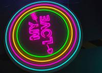 China Mark Lighting My Love Artcraft Neon Sign For Married Party for sale
