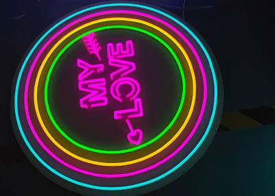China Mark Lighting My Love Artcraft Neon Sign For Married Party for sale