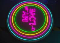 China Mark Lighting My Love Artcraft Neon Sign For Married Party for sale