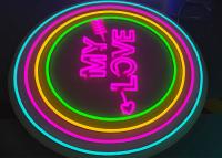 China Mark Lighting My Love Artcraft Neon Sign For Married Party for sale