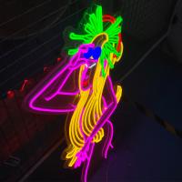 China Silica Gel Indians Image Led Neon Flex Sign Artcraft Acrylic Plate for sale