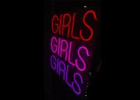 China Beauty Shop Artcraft Acrylic Led Flexible Neon Tube Square Backboard 200cm for sale