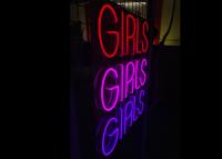 China Beauty Shop Artcraft Acrylic Led Flexible Neon Tube Square Backboard 200cm for sale