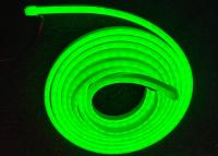 China 12VDC Green Silica Gel Led Neon Flex Tube 8×16mm for sale