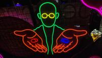 China Custom Aliens neon sign 12v silica gel led neon sign waterproof signage for sale